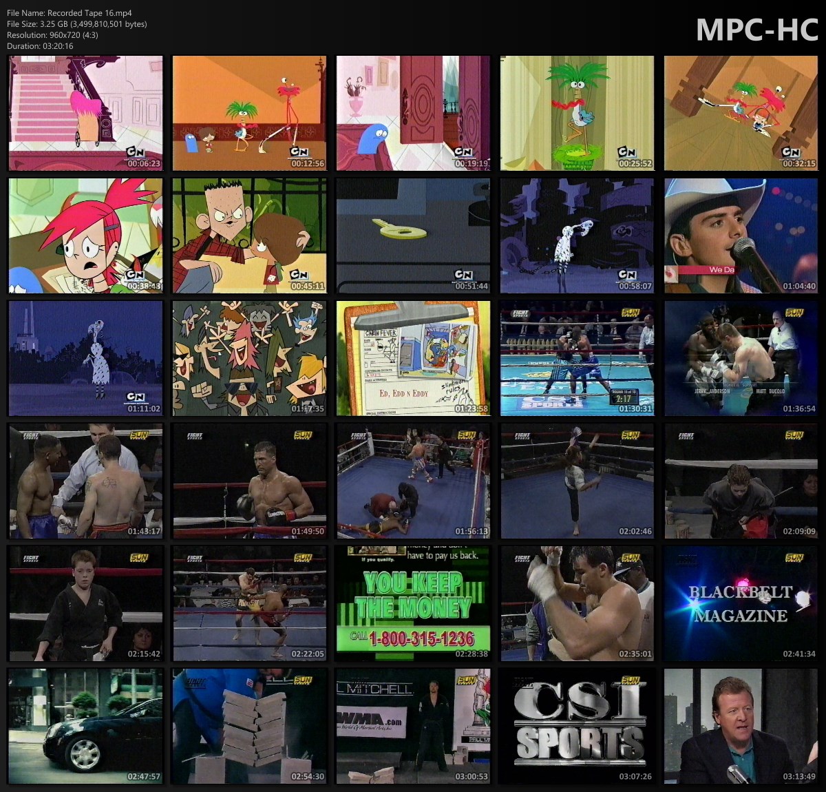 Recorded VHS Tapes
