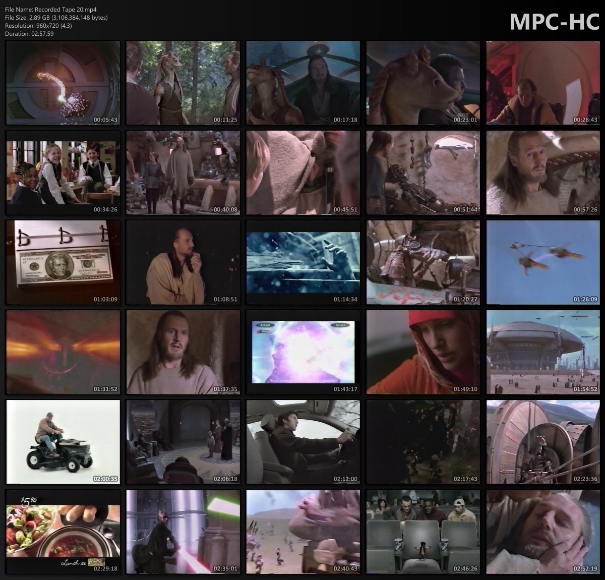 Recorded VHS Tapes