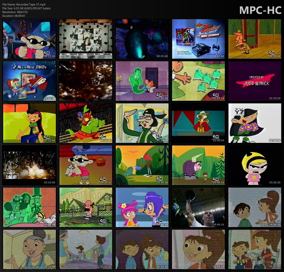 Recorded VHS Tapes