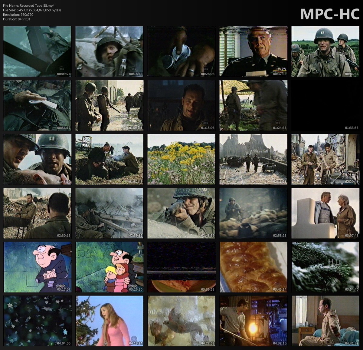 Recorded VHS Tapes