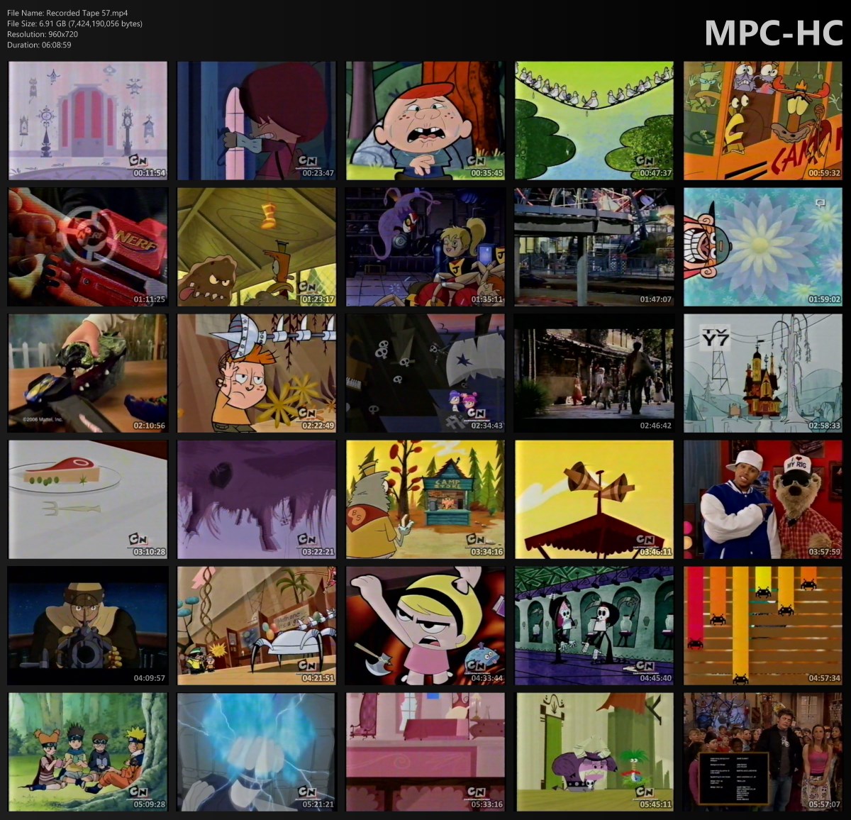 Recorded VHS Tapes